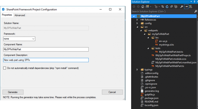 SharePoint Framework in Visual Studio 2017 – DevScope Ninjas