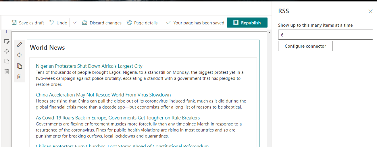Rss Feed Increase The Customization With Sharepoint Lists And Power Automate Devscope Ninjas
